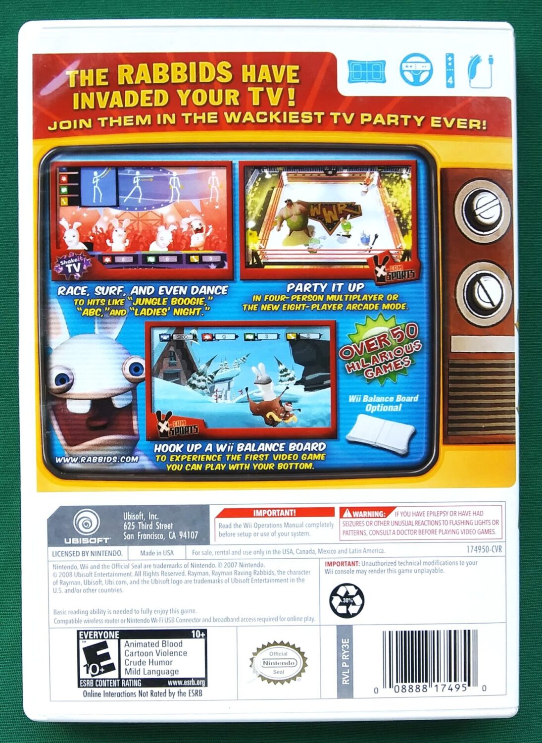 Rayman Raving Rabbids – TV Party – Compre do Mundo