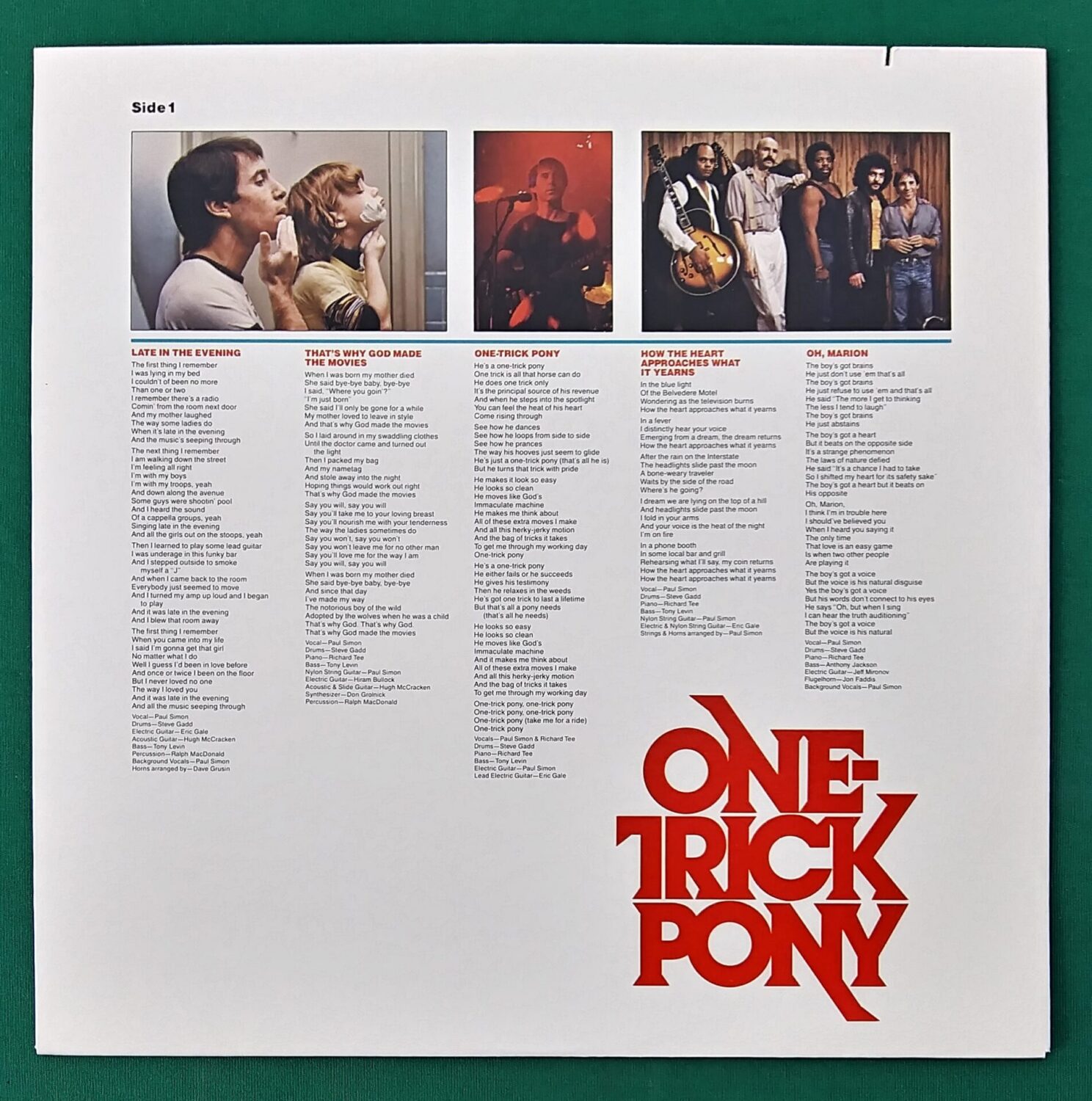 Paul Simon ‎– One-Trick Pony (1980) – Compre do Mundo